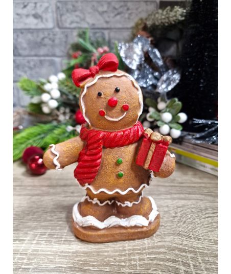 OZDOBA ŚWIĄTECZNA - LUDEK Z PIERNIKA model II