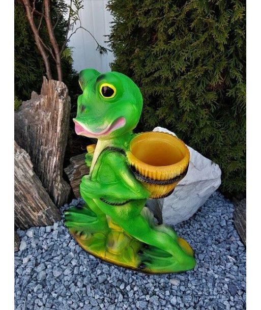 DUŻA ŻABA / ROPUCHA Z KOSZEM NA PLECACH