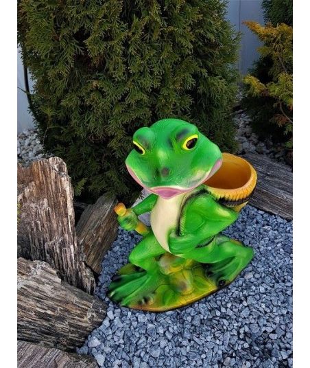 DUŻA ŻABA / ROPUCHA Z KOSZEM NA PLECACH