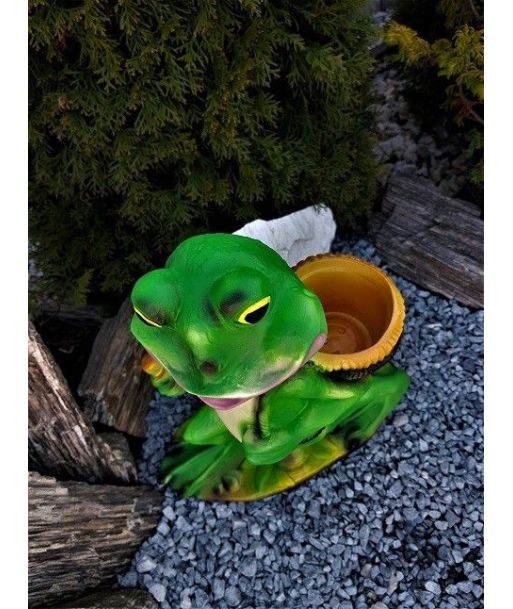 DUŻA ŻABA / ROPUCHA Z KOSZEM NA PLECACH